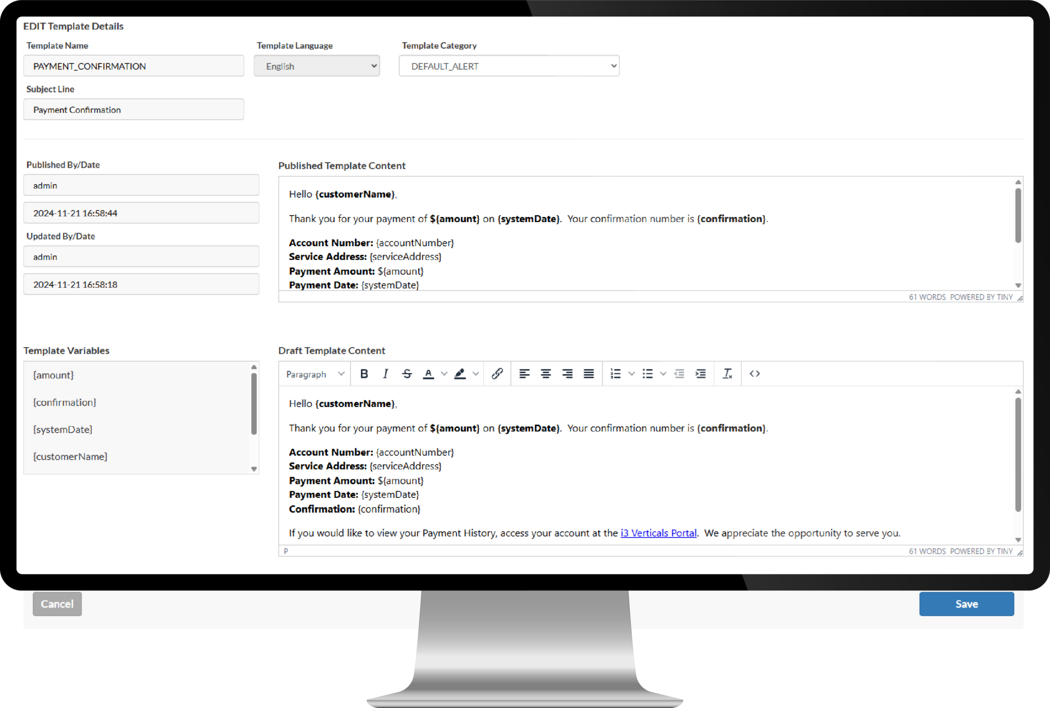 eNotify - Software Solutions at i3 Verticals